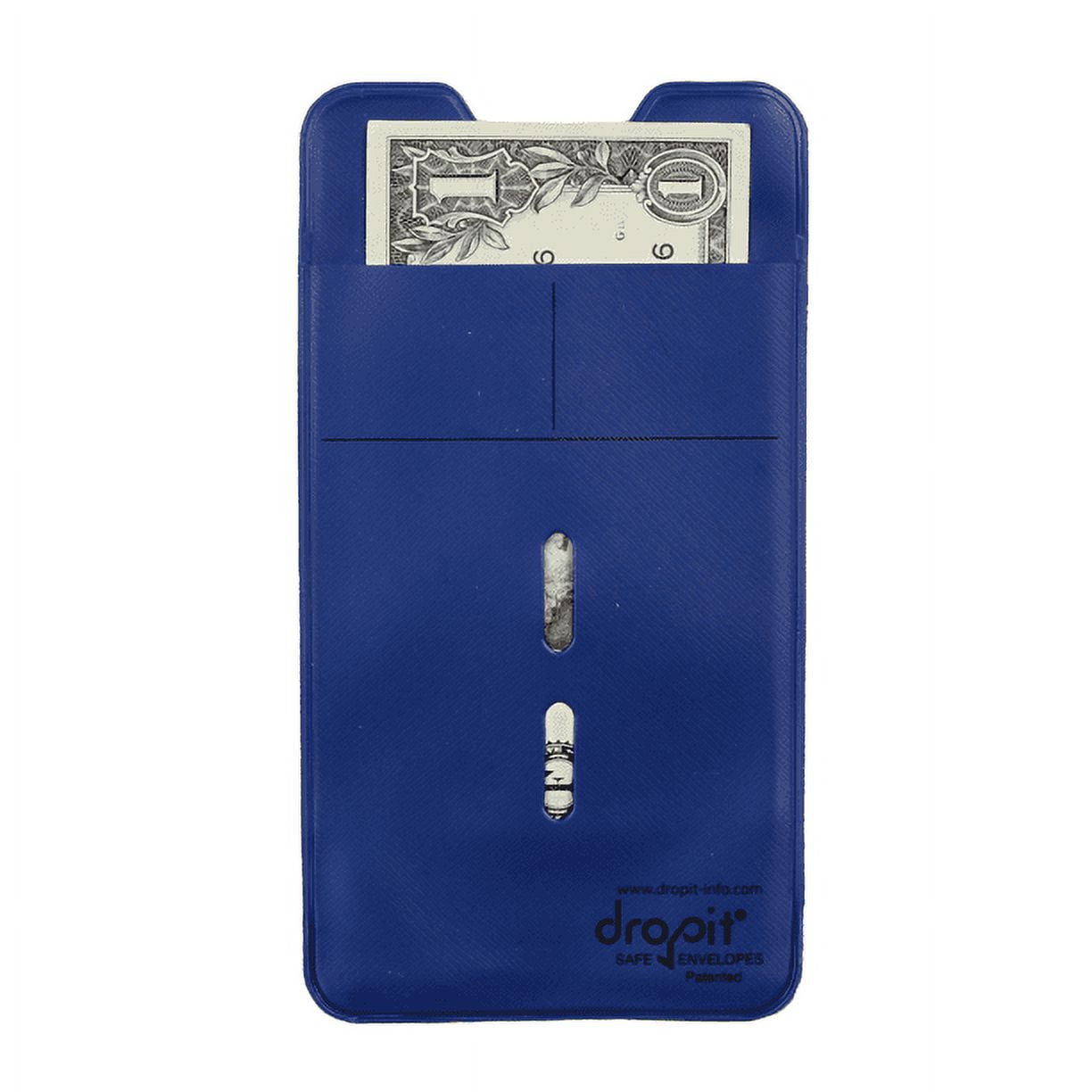 UBICON DropIt Safe Envelopes. Features 2 Slots and Thumb Notch (50 Blue ...