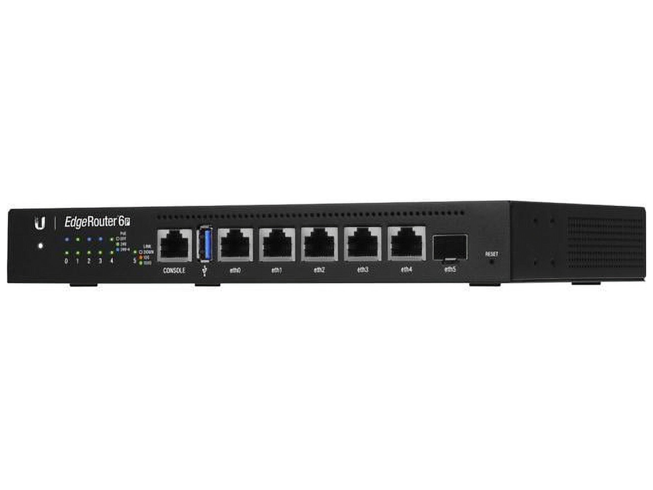 UBIQUITI ER-6P EdgeRouter 6P, 6-Port Gigabit Router with 1 SFP Port ...