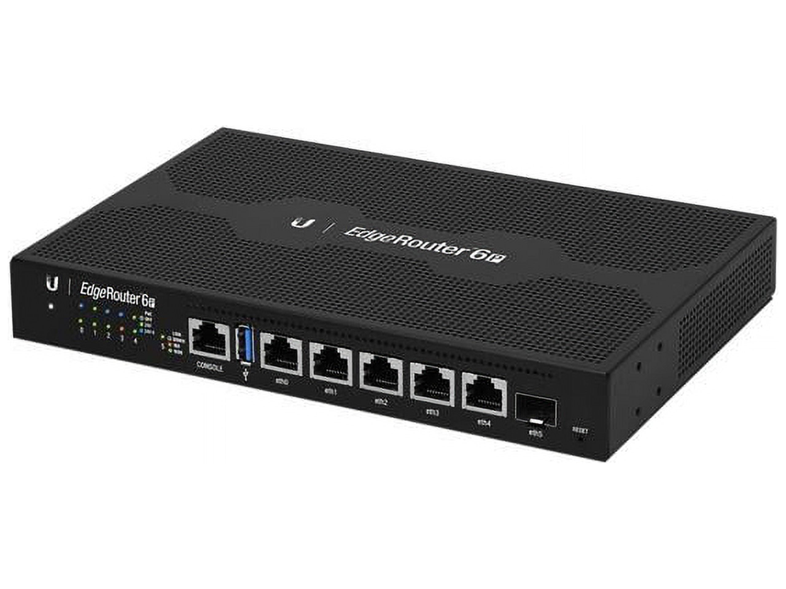UBIQUITI ER-6P EdgeRouter 6P, 6-Port Gigabit Router with 1 SFP Port ...