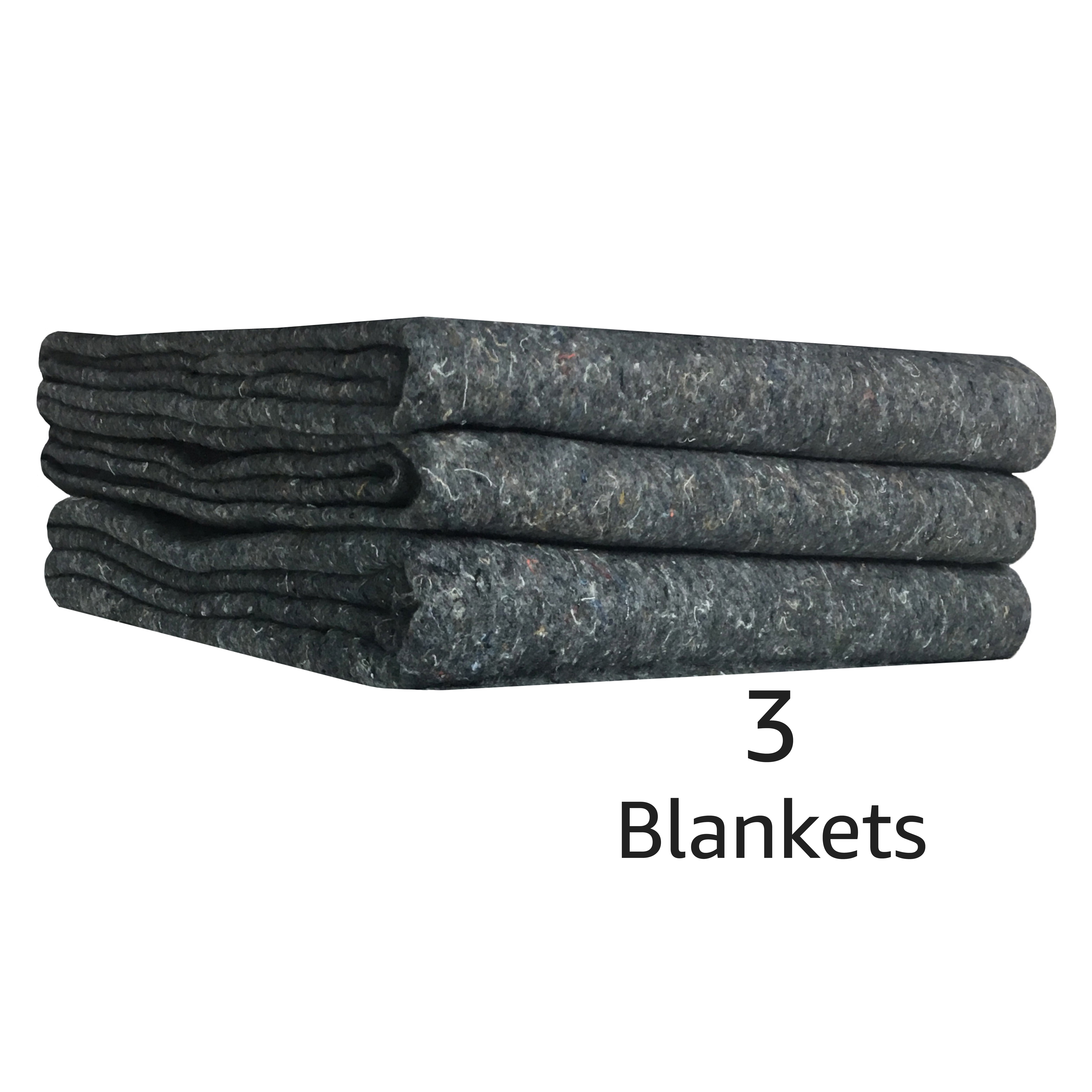 UBMOVE 3 pack Grey Textile Moving Blankets 54" x 72" Pad - Walmart.com