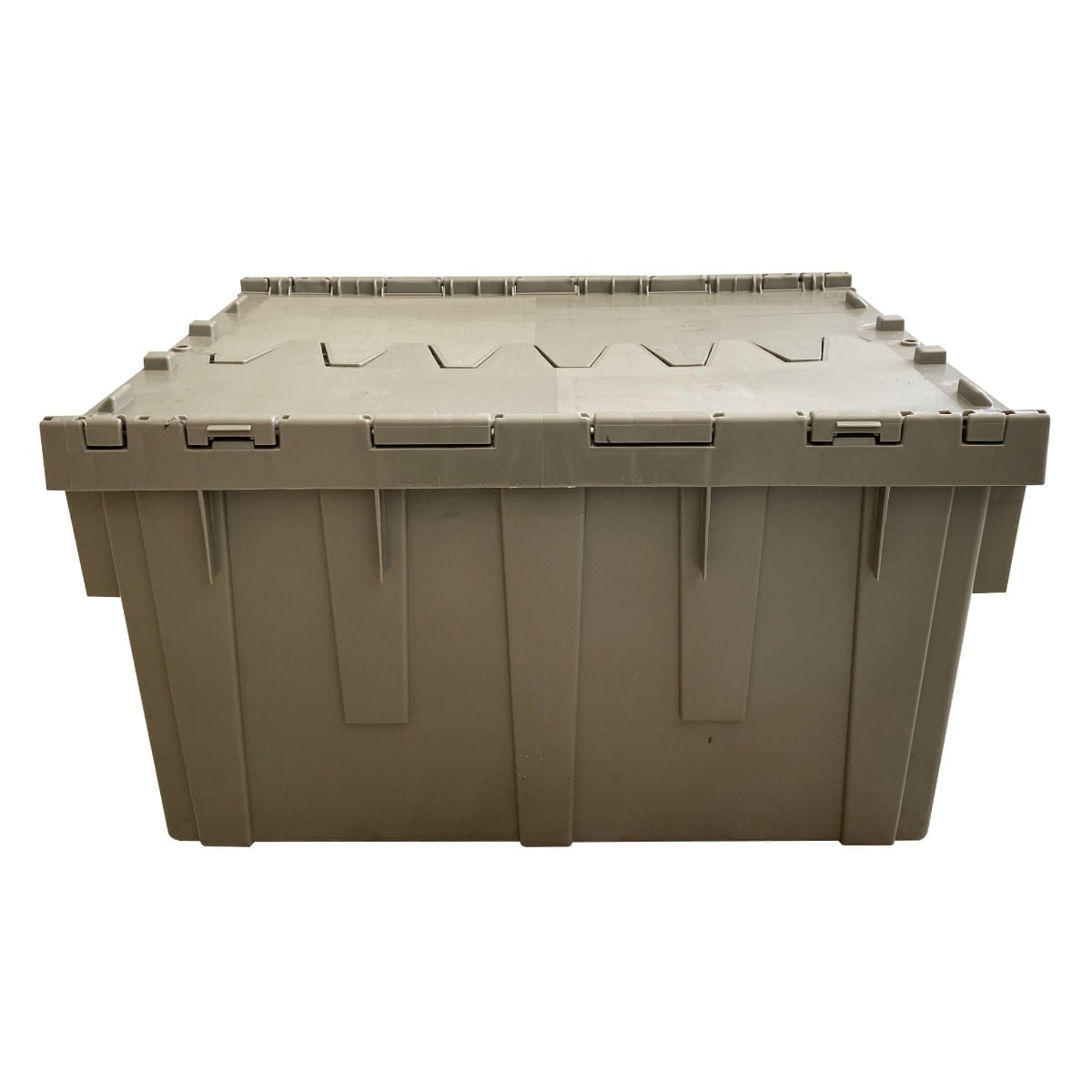 UBMOVE Handheld Attached Lid Container 25.3 x 16.3 x 13.9" Gray ...