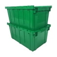 UBMOVE Storage Crates, 27"x17"x12", Plastic, Green, 2 Count - Walmart.com