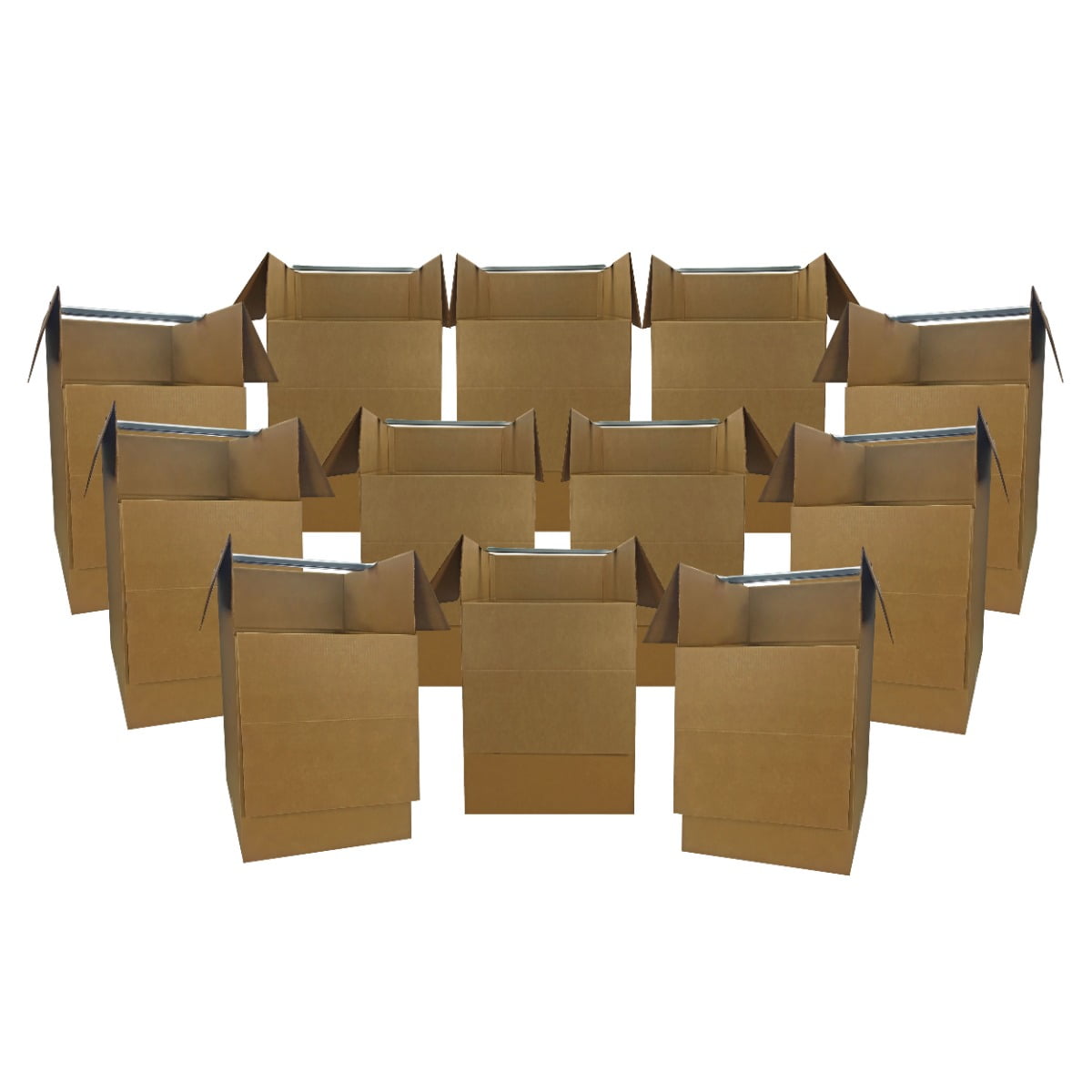 UBMOVE Wardrobe Boxes - 12 Pack with Metal Hanging Bars - Closet Hanger ...