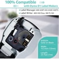 UBSWF-2 Pack Compatible for Dymo D1 Label Maker Refills 45024 A45024 1/ ...
