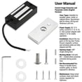UBSWF-Electric Magnetic Lock, 60kg 130LBs Holding Force Electric ...