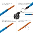 UBSWF-Wacky Rigging Tool with O-Rings – Rig Soft Plastic or Rubber ...
