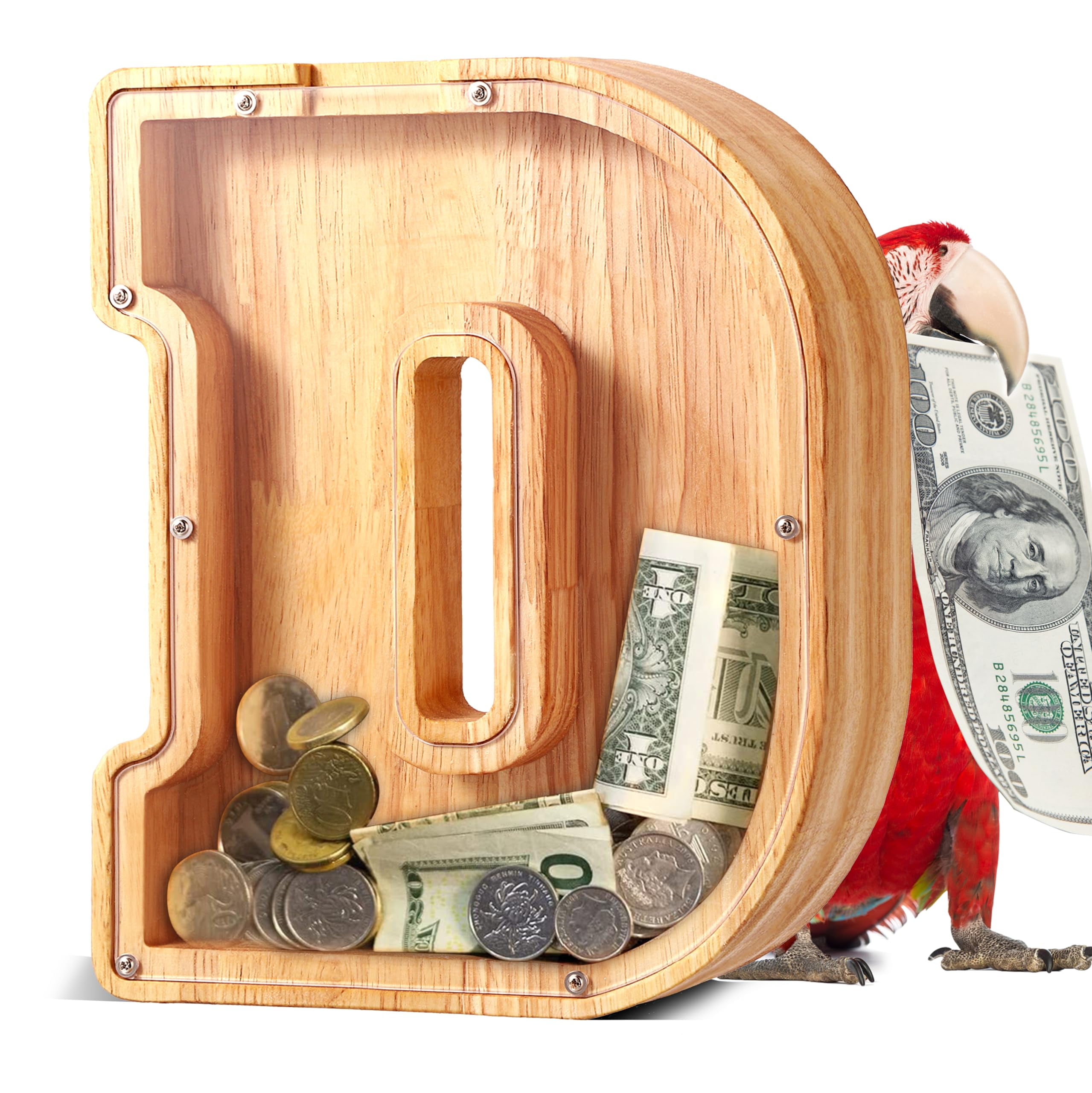 UBeesize Large Piggy Banks Twenty-Six English Alphabet Letter for Boys ...