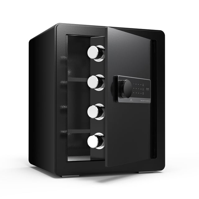 UBesGoo 1.7 Cubic Feet Safes, Digital Security Safe Box, With Dual ...