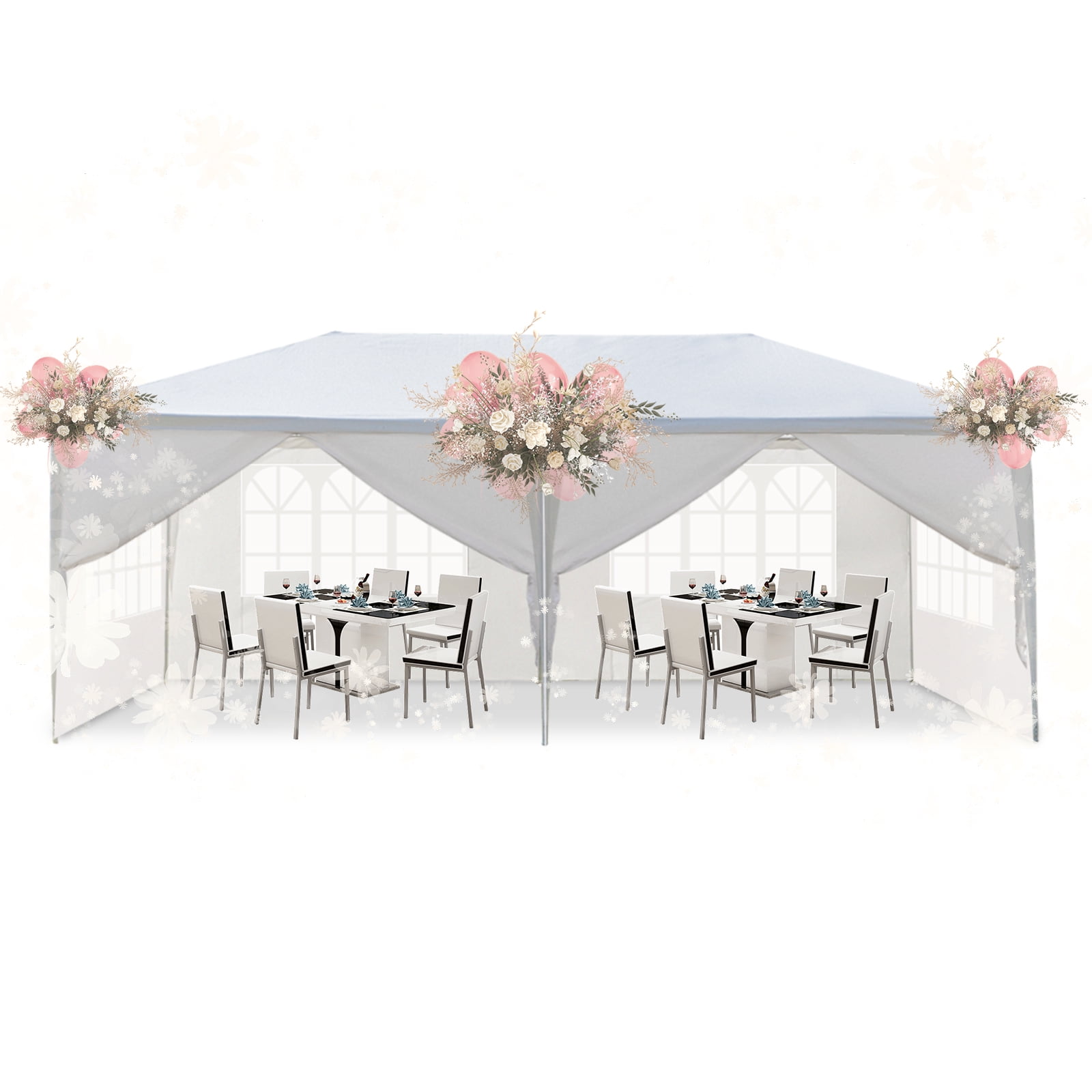 Ubesgoo Outdoor Canopy Tent 10'x20' with Removable Sidewalls for ...