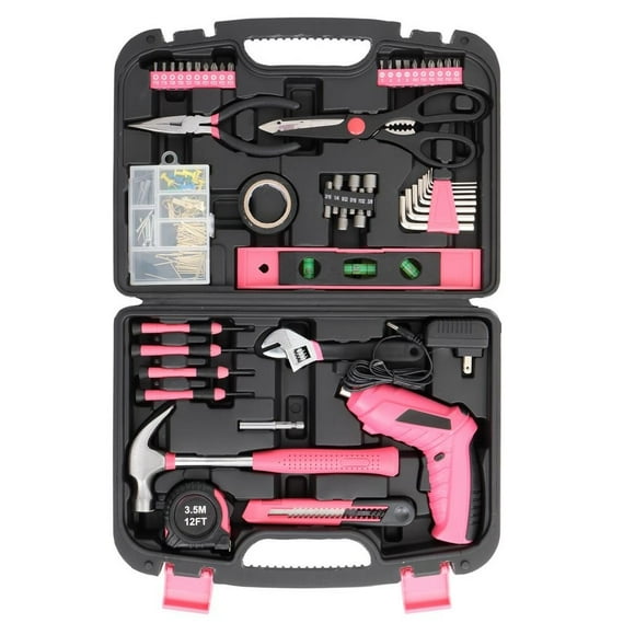 Women's Tool Kits for Home Improvement in Pink, Yellow, and More