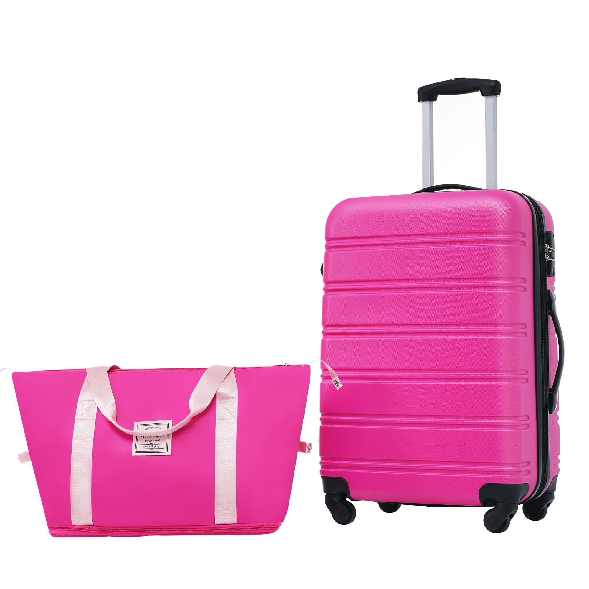 UBesGoo 24" Carry on Luggage, ABS Hardside Luggage Spinner Wheels with ...