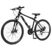 Ktaxon 20" Mountain Bike, 7 Speed Bike with Disc Brakes, Black ...