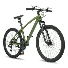Huffy Scout Hardtail Mountain Bike, 24" Wheels, 21-Speeds, Disc Brakes ...