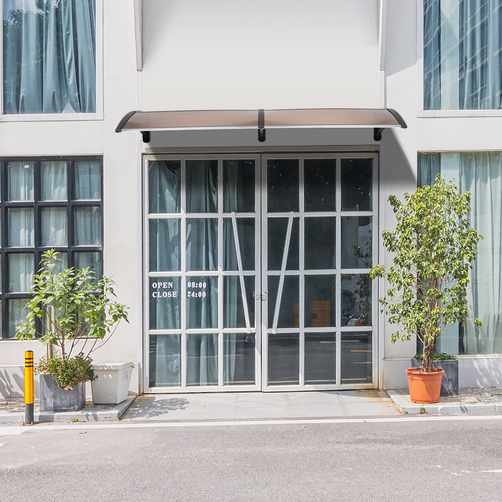 UBesGoo 40"x80" Patio Window Awning Door Sun Shade Canopy, UV Rain Snow ...