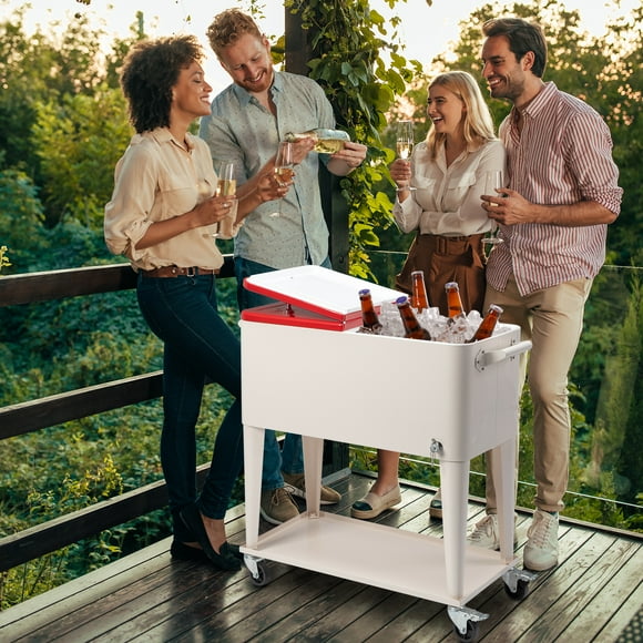 Outdoor Cooler Cart