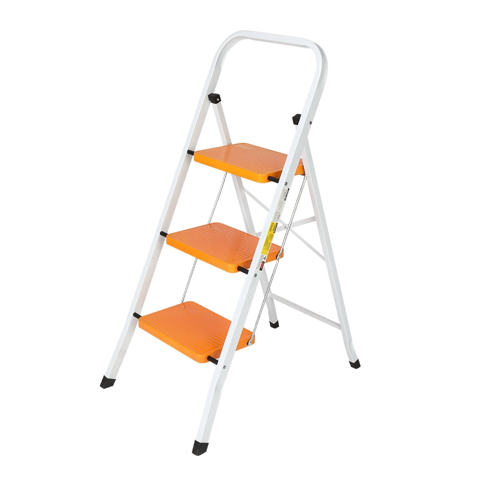 UBesGoo Iron Folding 3 Step Stool, Lightweight Step Ladder Stepladder ... UBesGoo Iron Folding 3 Step Stool, Lightweight Step Ladder Stepladder ...