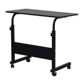 "FCH Laptop Table Adjustable Height, Standing Computer Desk with Wheels ...