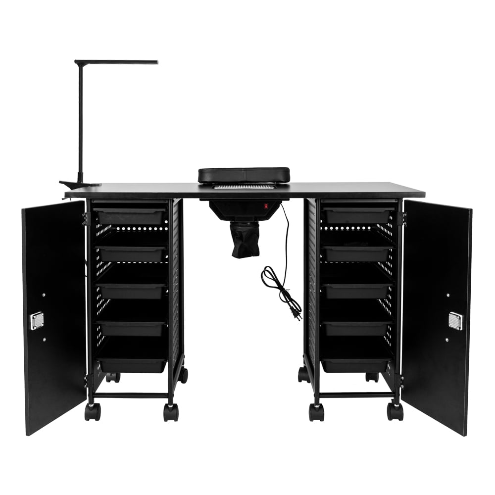 UBesGoo Manicure Table Nail Desk Beauty Nail Salon Technician ...
