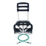 UBesGoo Portable Aluminum Folding Hand Truck Dolly, 165 lbs - Walmart.com