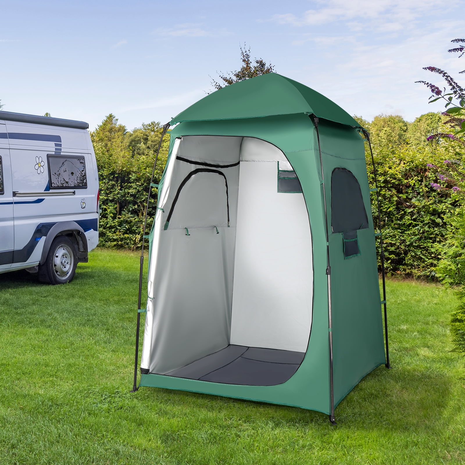 UBesGoo Portable Pop-Up Shower & Changing Tent - Quick Setup Dressing ...