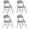 Free Shipping! UBesGoo Set of 4 Padded Folding Chair Portable Dining ...