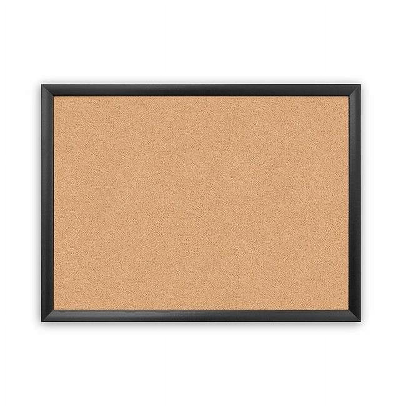 UBrands Cork Bulletin Board 23 x 17 Inches Black Wood Frame - Walmart.com
