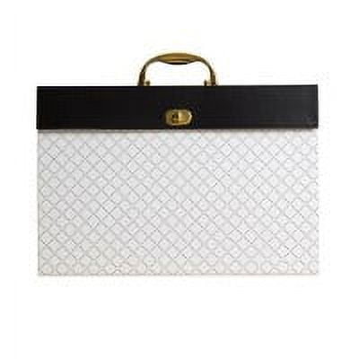 UBrands Modern-Noir Expandable File - 19 Pocket White - Walmart.com