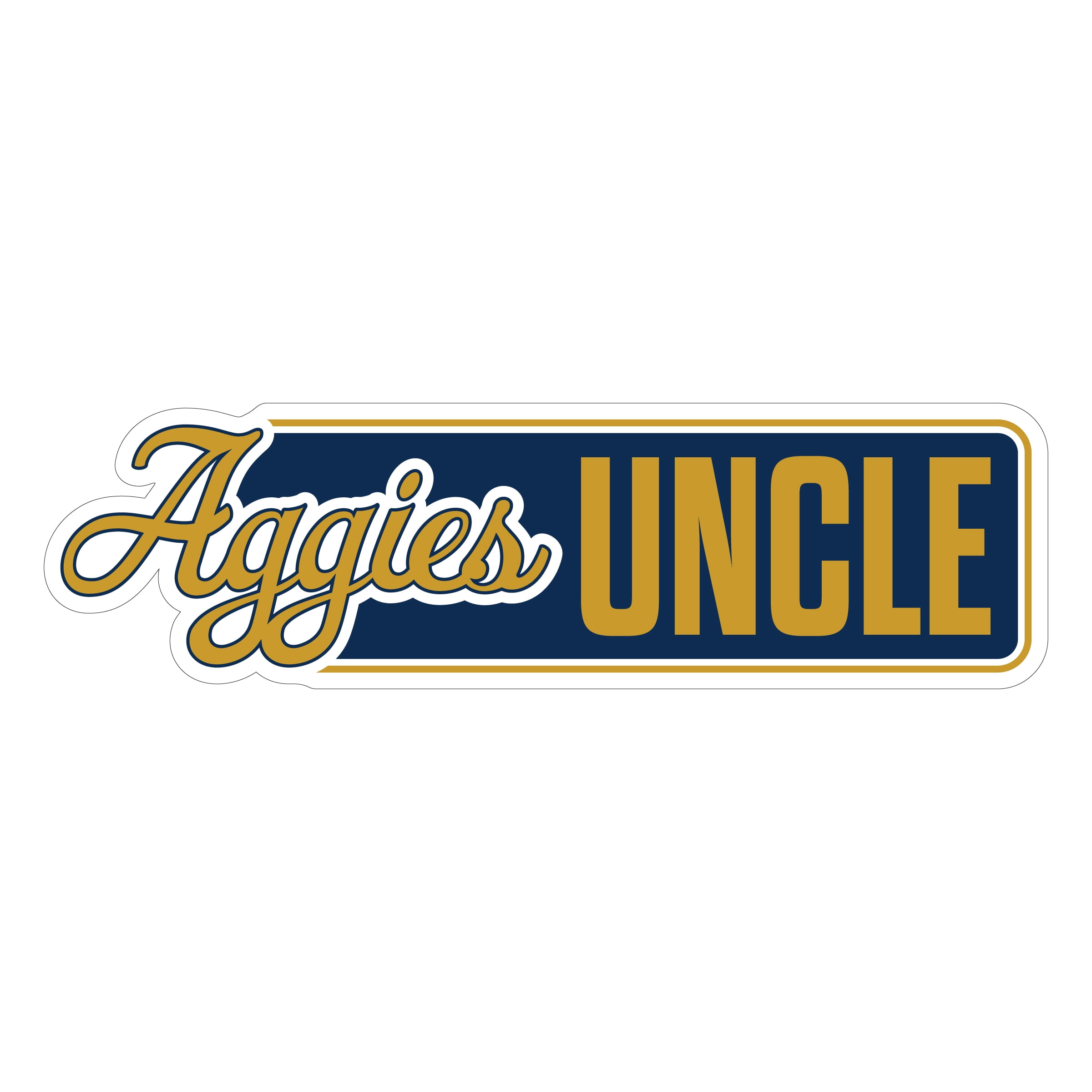UC Davis Aggies Proud Uncle Die Cut Decal Officially Licensed ...