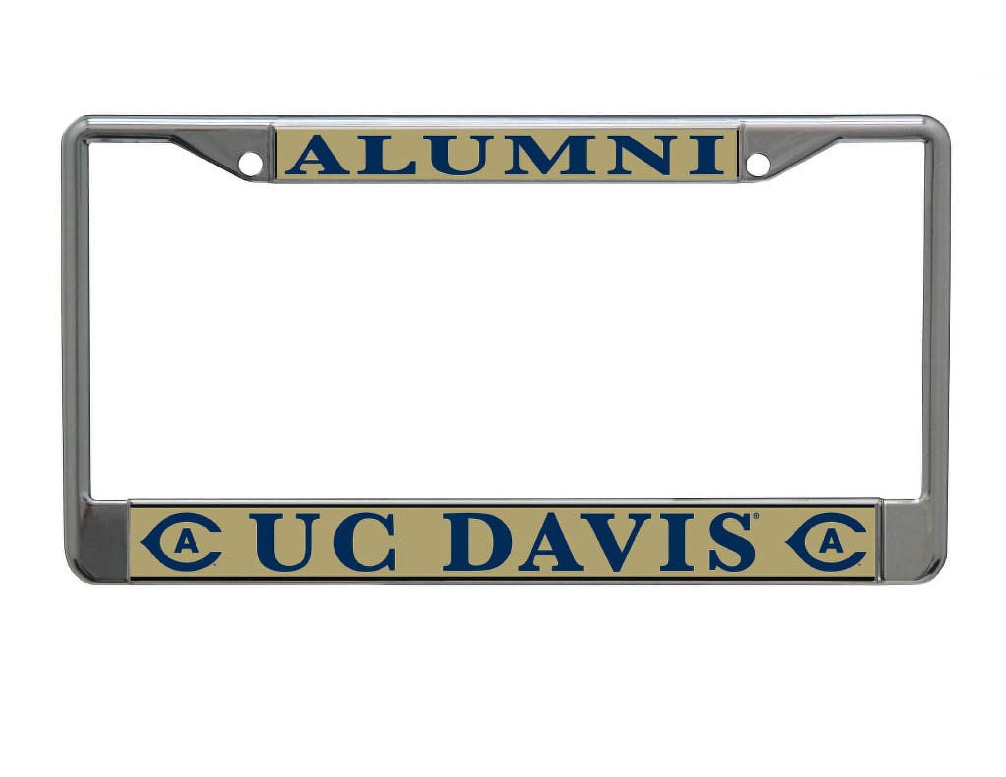 UC Davis Alumni Metal License Plate Frame - Walmart.com