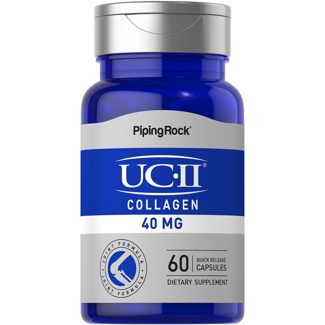 Piping Rock UC-II Collagen 40 mg | Joint Support Supplement | 60 ...