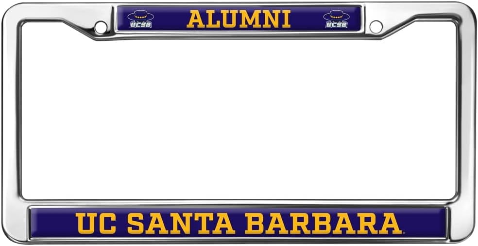 UC Santa Barbara Alumni Logo Full Size Standard License Plate Metal ...