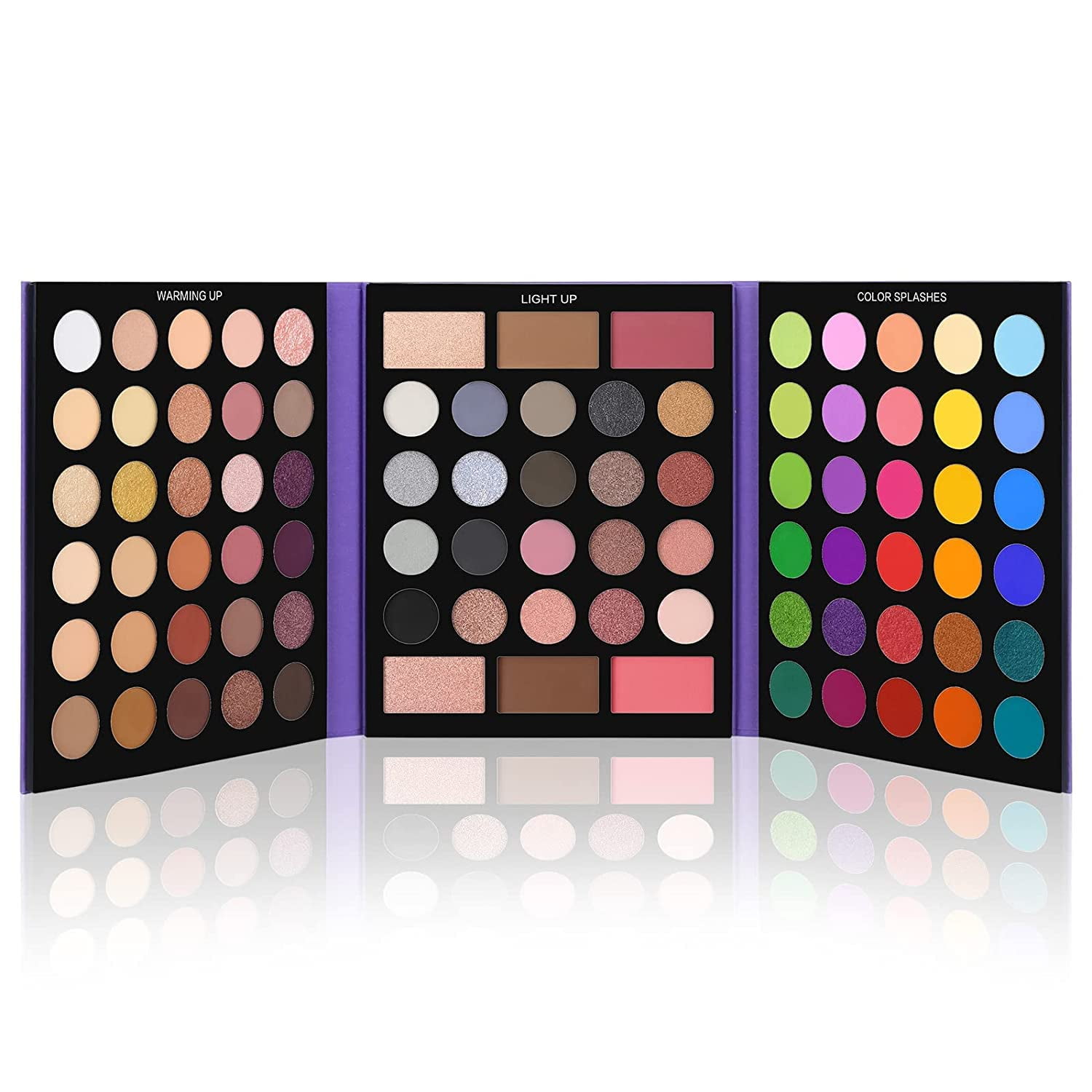UCANBE Pretty All Set Eyeshadow Palette Pro 86 Colors All In One Makeup ...