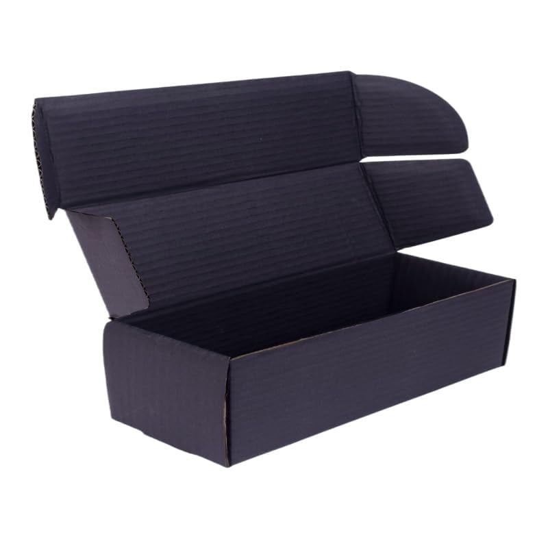 UCANPACK All Black Mailer Box 6 x 2 x 2" - 100 Pack Deluxe Mailer Boxes ...