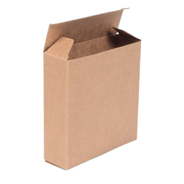 UCANPACK Black Cardboard Product Packaging Boxes 4 x 1½ x 4 - 1000 Pack ...