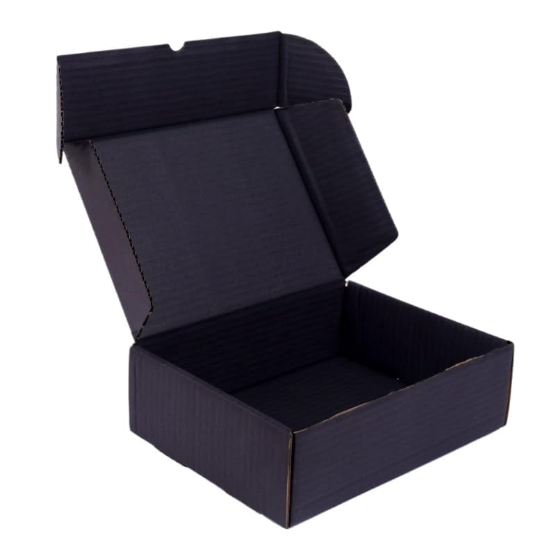 UCANPACK All Black Mailer Box 16 x 16 x 2.75" - 50 Pack Deluxe Mailer ...