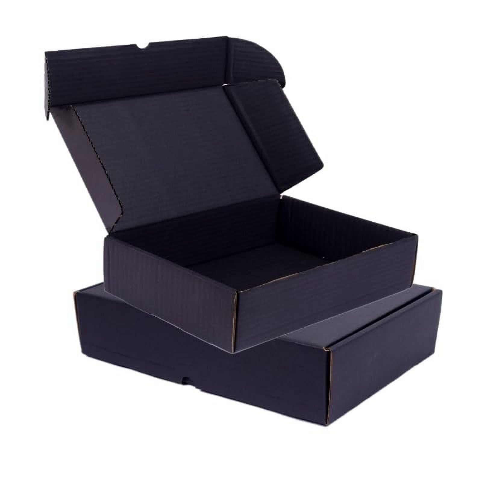 UCANPACK All Black Mailer Box 22 x 18 x 2.75" - 25 Pack Deluxe Mailer ...