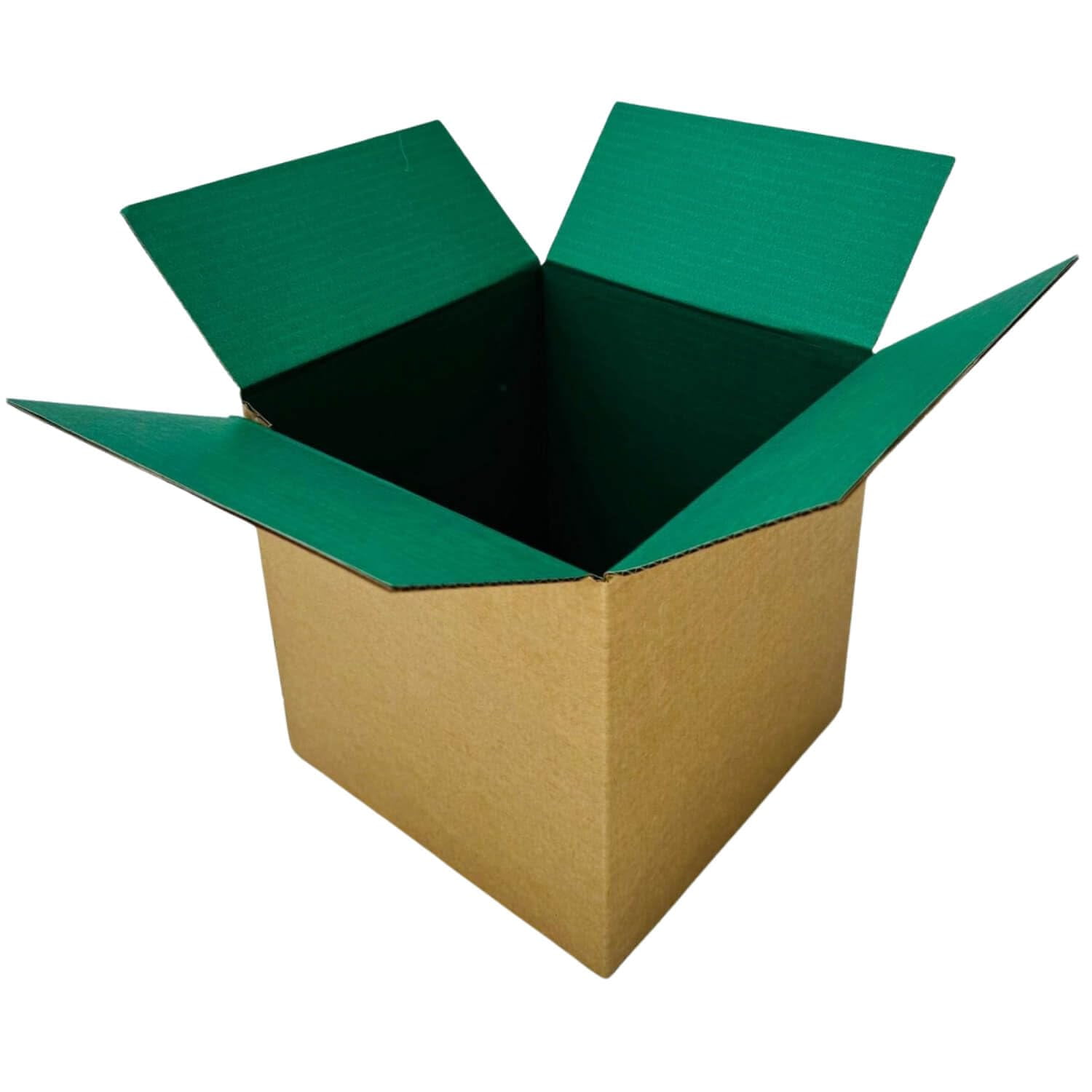 UCANPACK Green Color Shipping Boxes 10 x 8 x 4" (Color Inside) - 25 ...