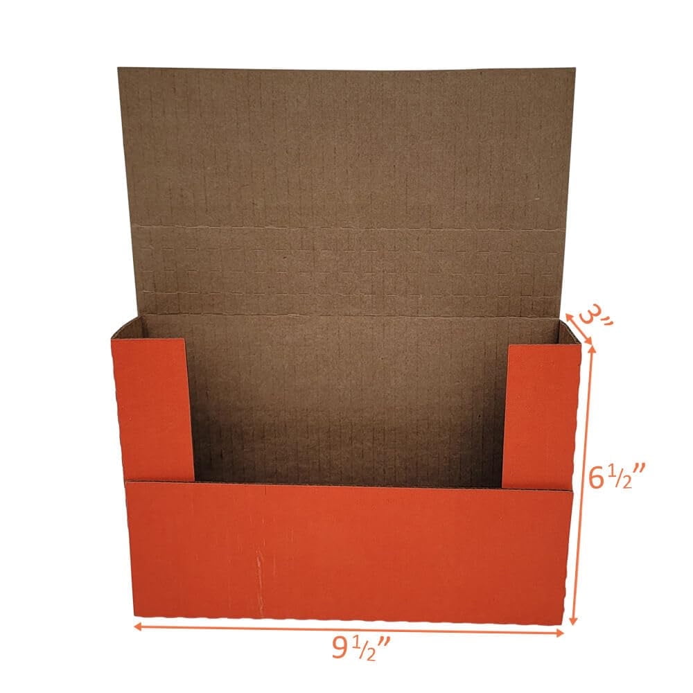 UCANPACK Orange Easy Fold Mailer (Kraft Inside) 9½x6½x2 Inches - 50 ...