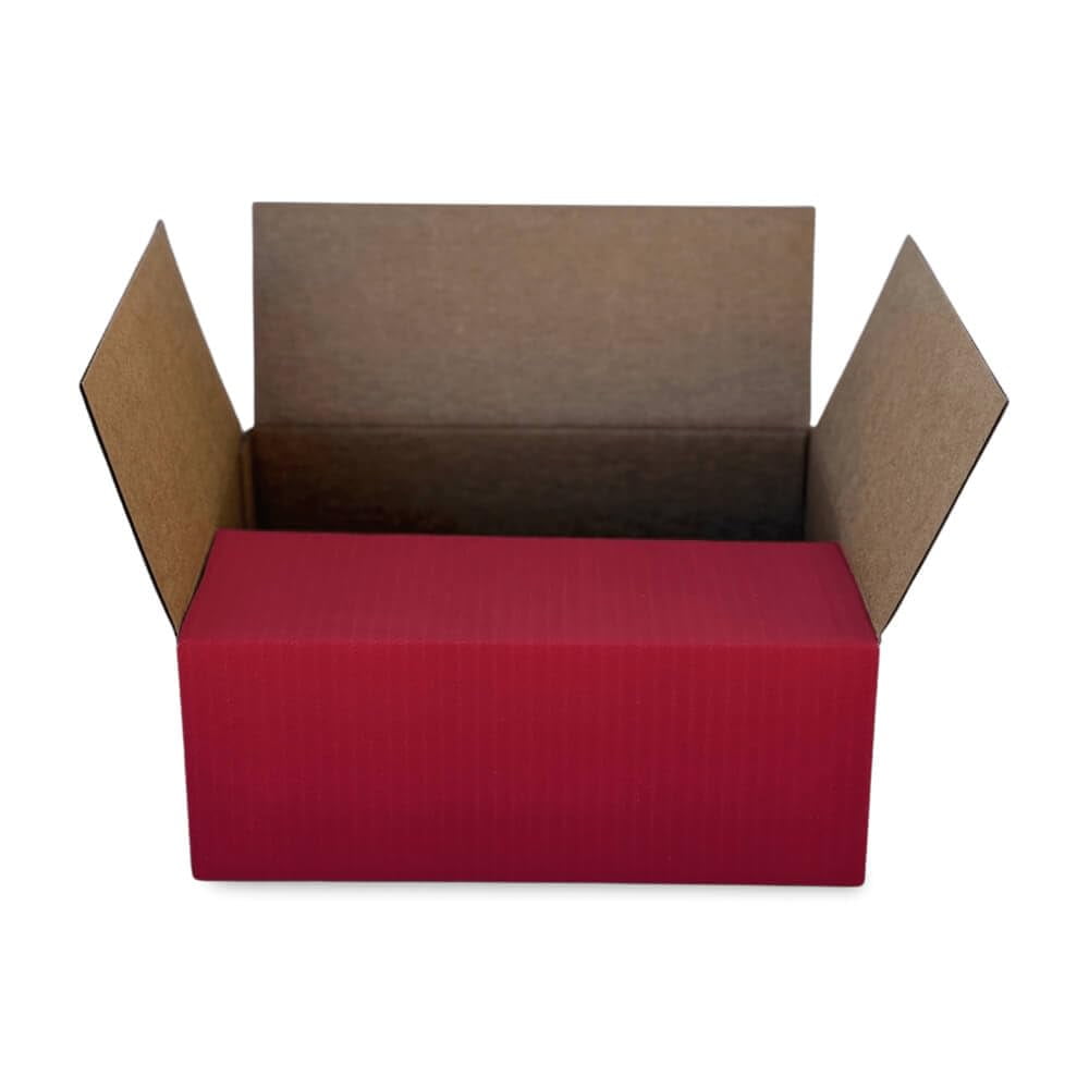 UCANPACK Red Color Shipping Boxes (Kraft Inside) 12x10x5 Inches - 25 ...