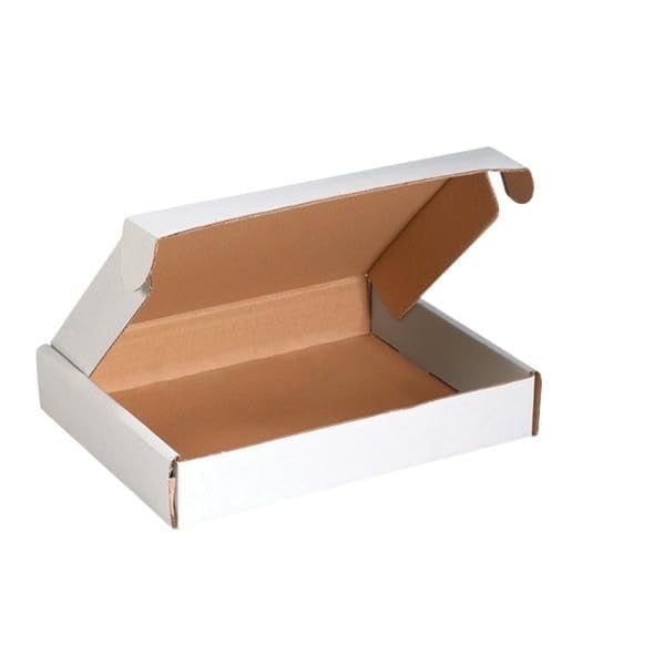 UCANPACK White Mailer Boxes 16x10x2¾ Inches - 50 Pack White Corrugated ...