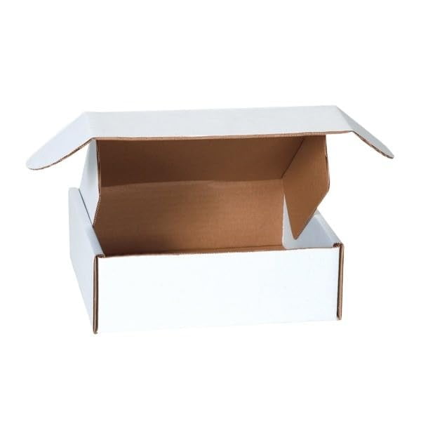 UCANPACK White Mailer Boxes 18x12x4 Inches - 25 Pack White Corrugated ...
