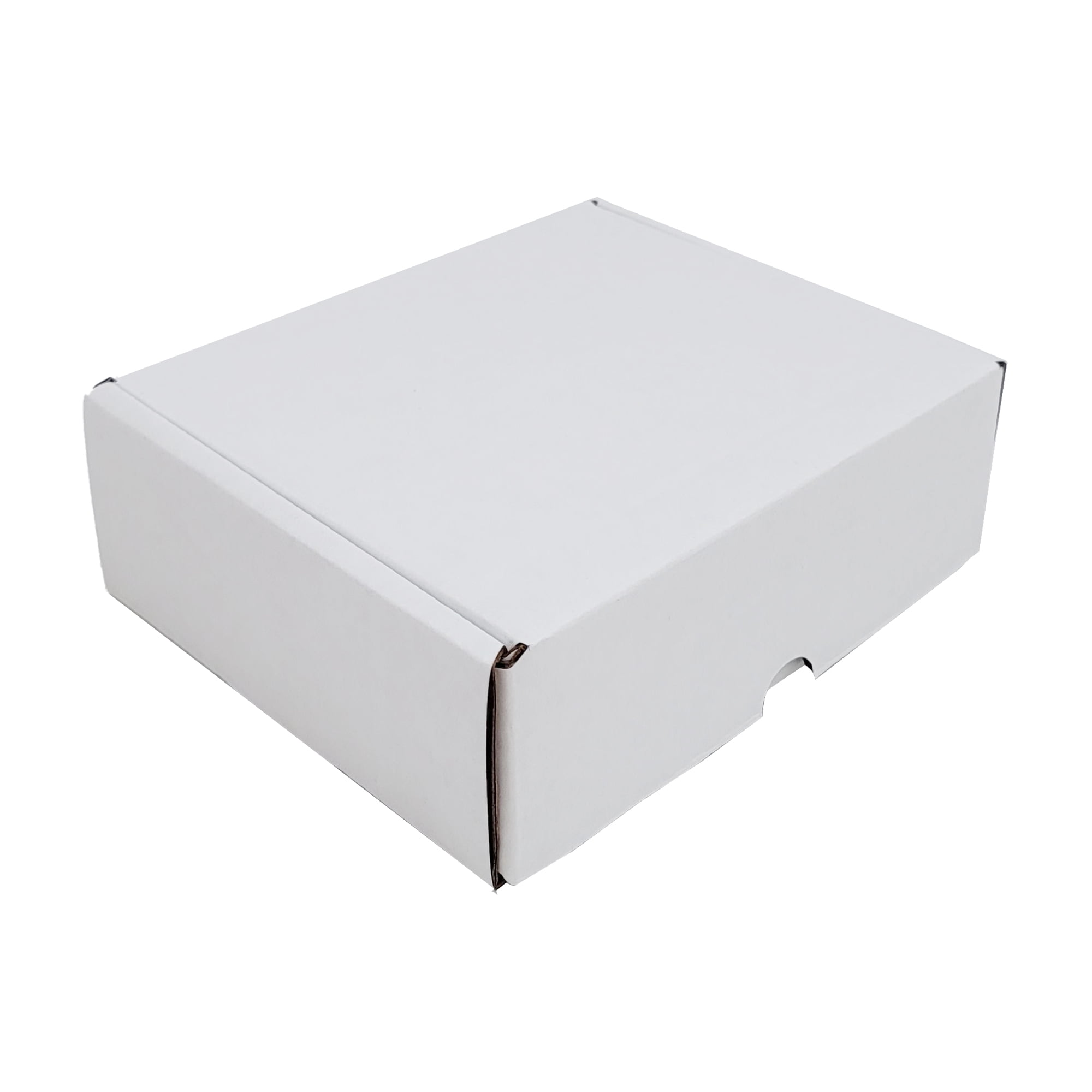 UCANPACK All White Mailer Boxes (B flute) 7x7x3 Inches - 50 Pack White ...