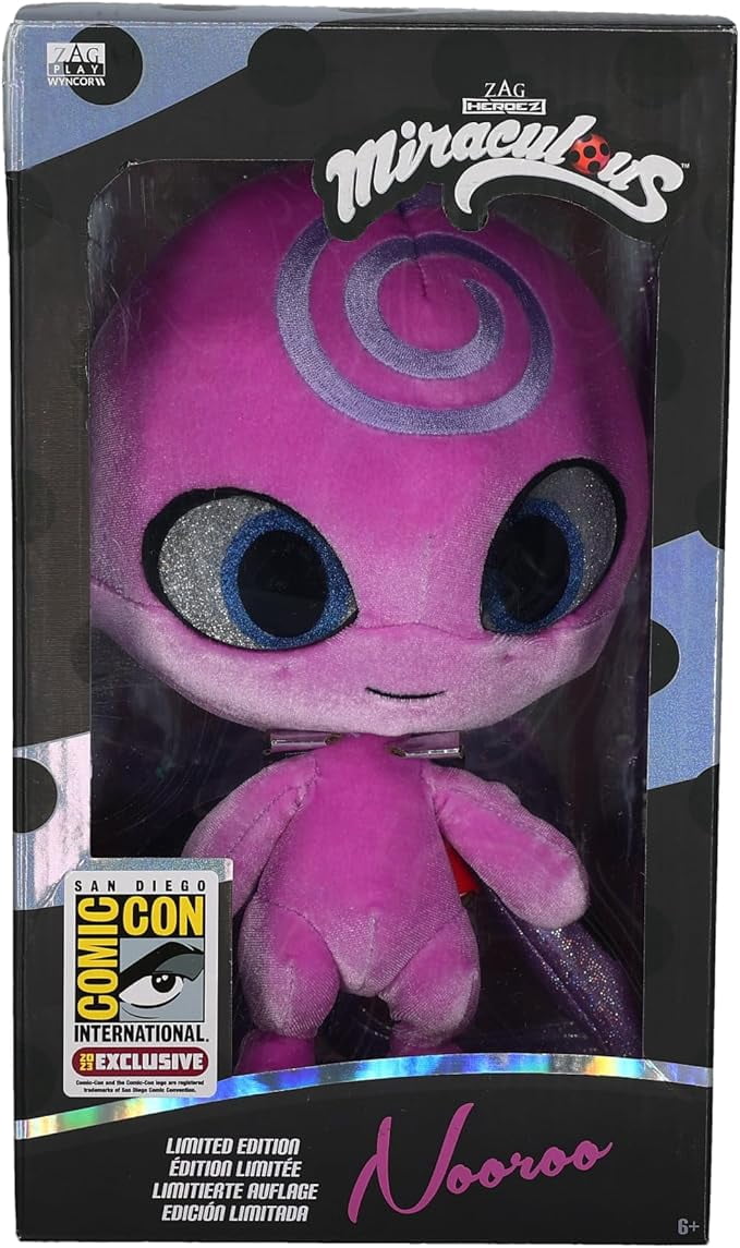 UCC Distributing Miraculous Ladybug 11″ Deluxe Kwami Plush – Nooroo ...