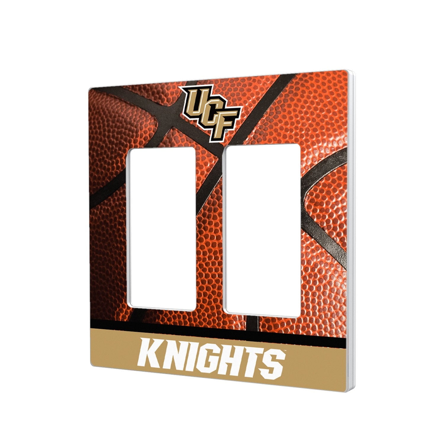 UCF Knights Basketball Design Double Rocker Light Switch Plate ...