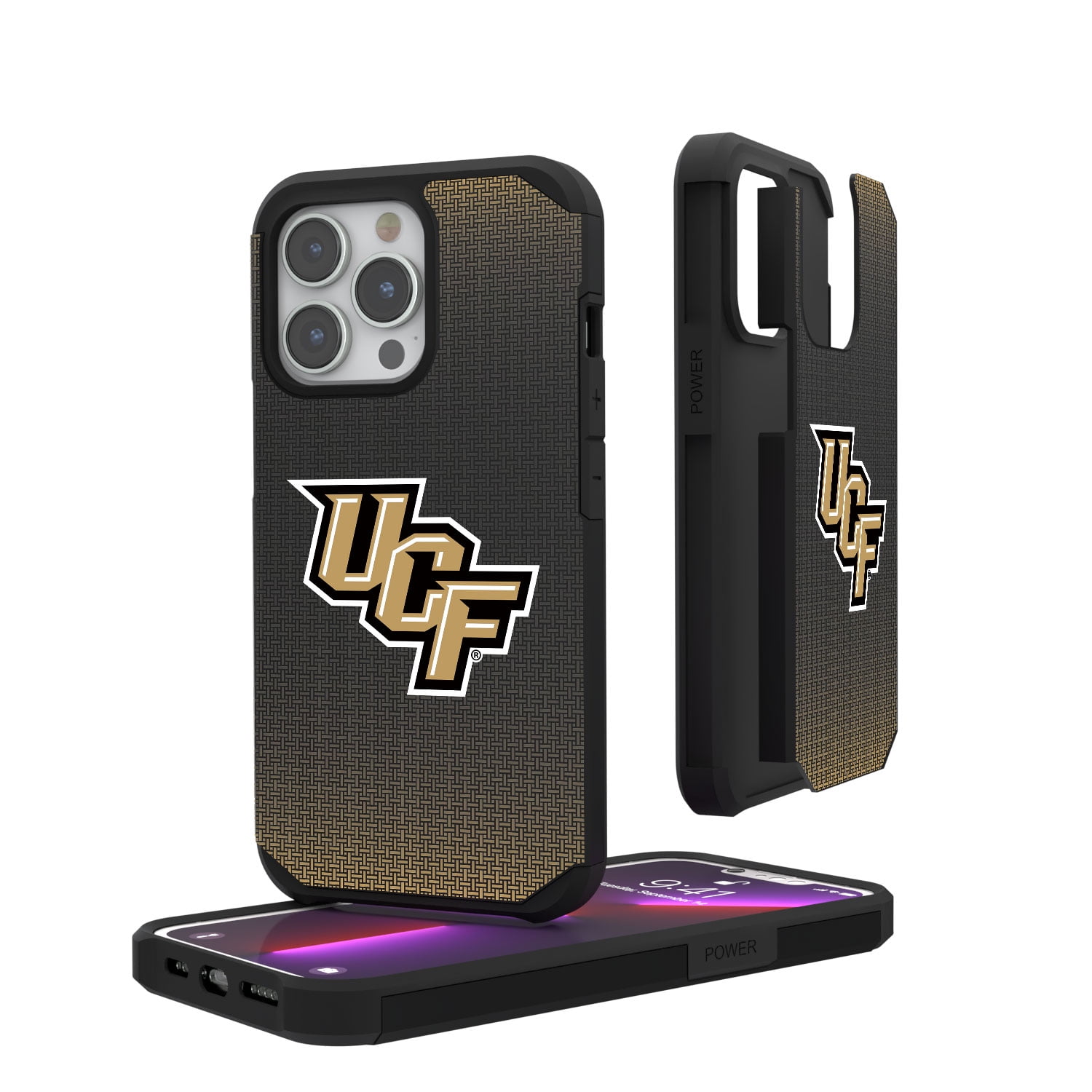 UCF Knights Linen Logo iPhone Rugged Case - Walmart.com