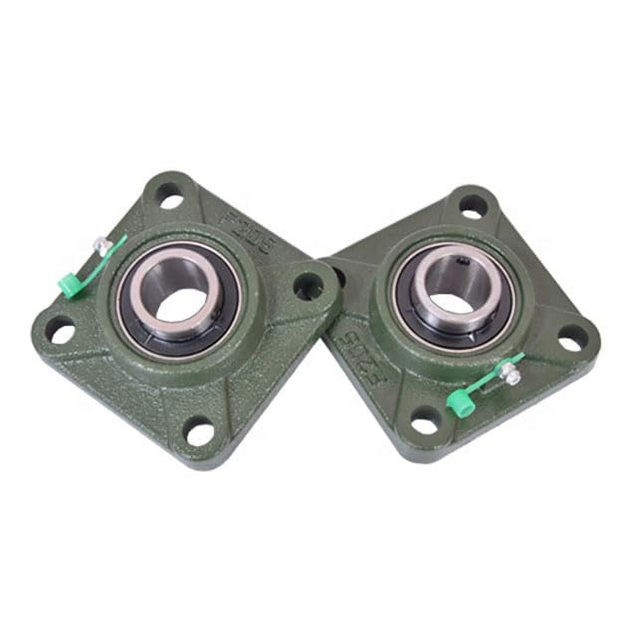 UCF201-8 Premium 4 Bolt Flange Bearing 1/2" Bore (Pack 2) - Walmart.com