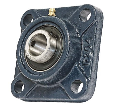 UCF204-12 Square Flanged Bearing 3/4 Inner Diameter Mounted - Walmart.com