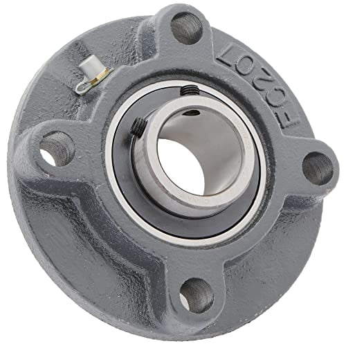 UCFC207-22 - 4-Bolt Flange-Mount Ball Bearing Unit, Insert Bearing ...