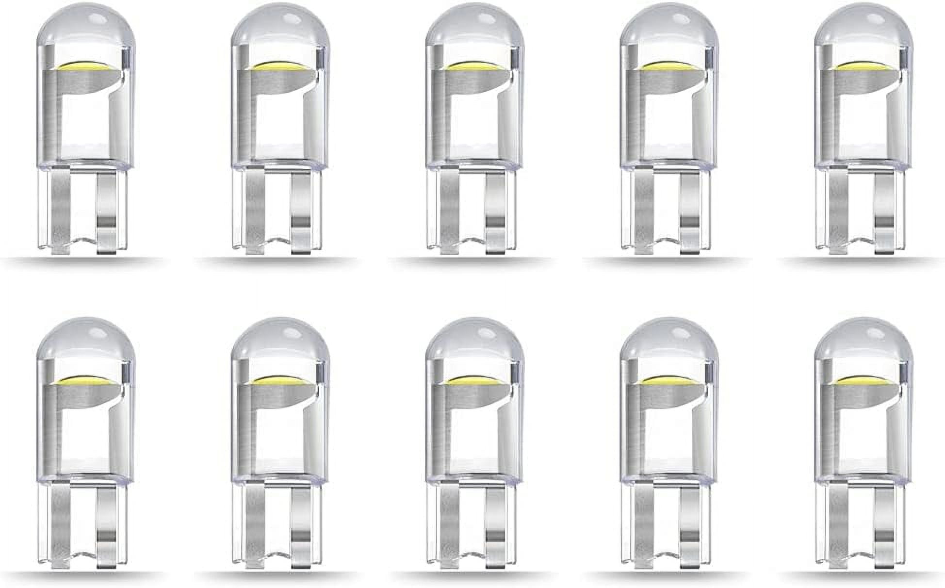UCINNOVATE 194 168 T10 W5W LED Bulbs, 10 Pack White 6000K LED Light ...