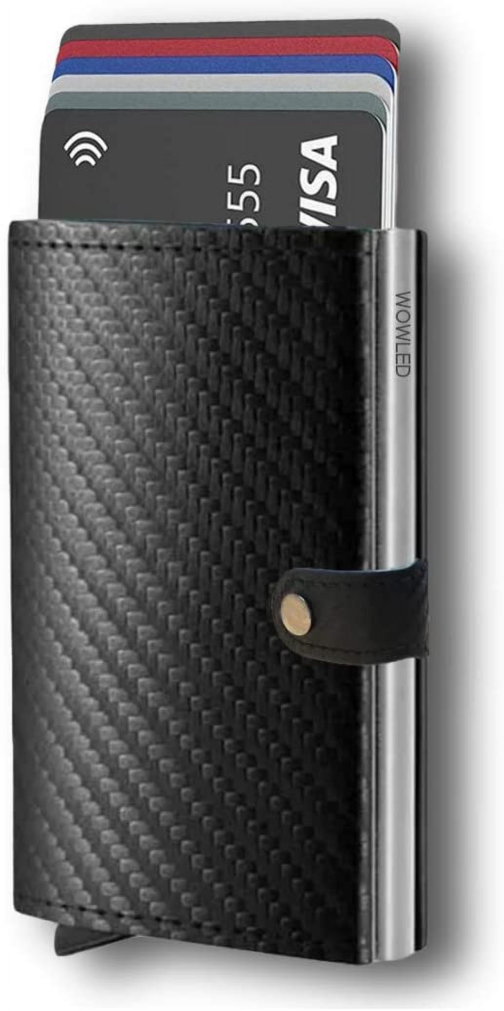 UCINNOVATE RFID Blocking Card Holder for Men Wallet Slim Pop up Card ...